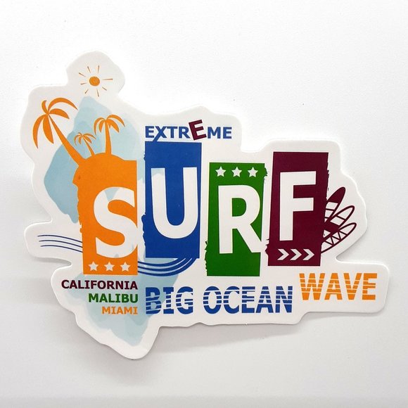 Surfing Stickers | Accessories | Surfing Stickers Bundle Deal | Poshmark